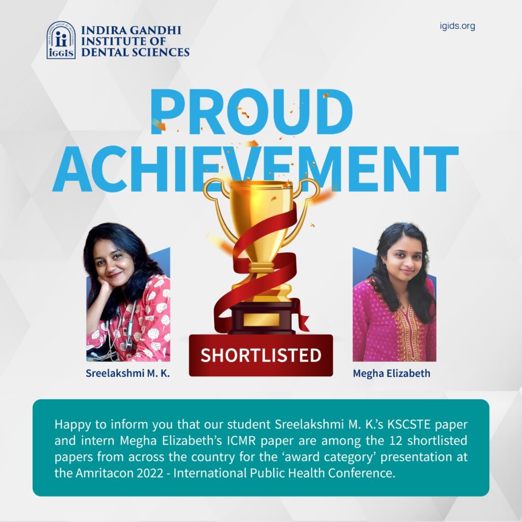 Home - INDIRA GANDHI INSTITUTE OF DENTAL SCIENCES - Step To Future