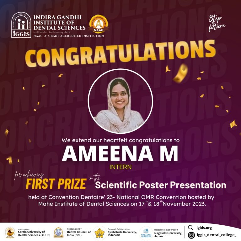 Home - INDIRA GANDHI INSTITUTE OF DENTAL SCIENCES - Step To Future