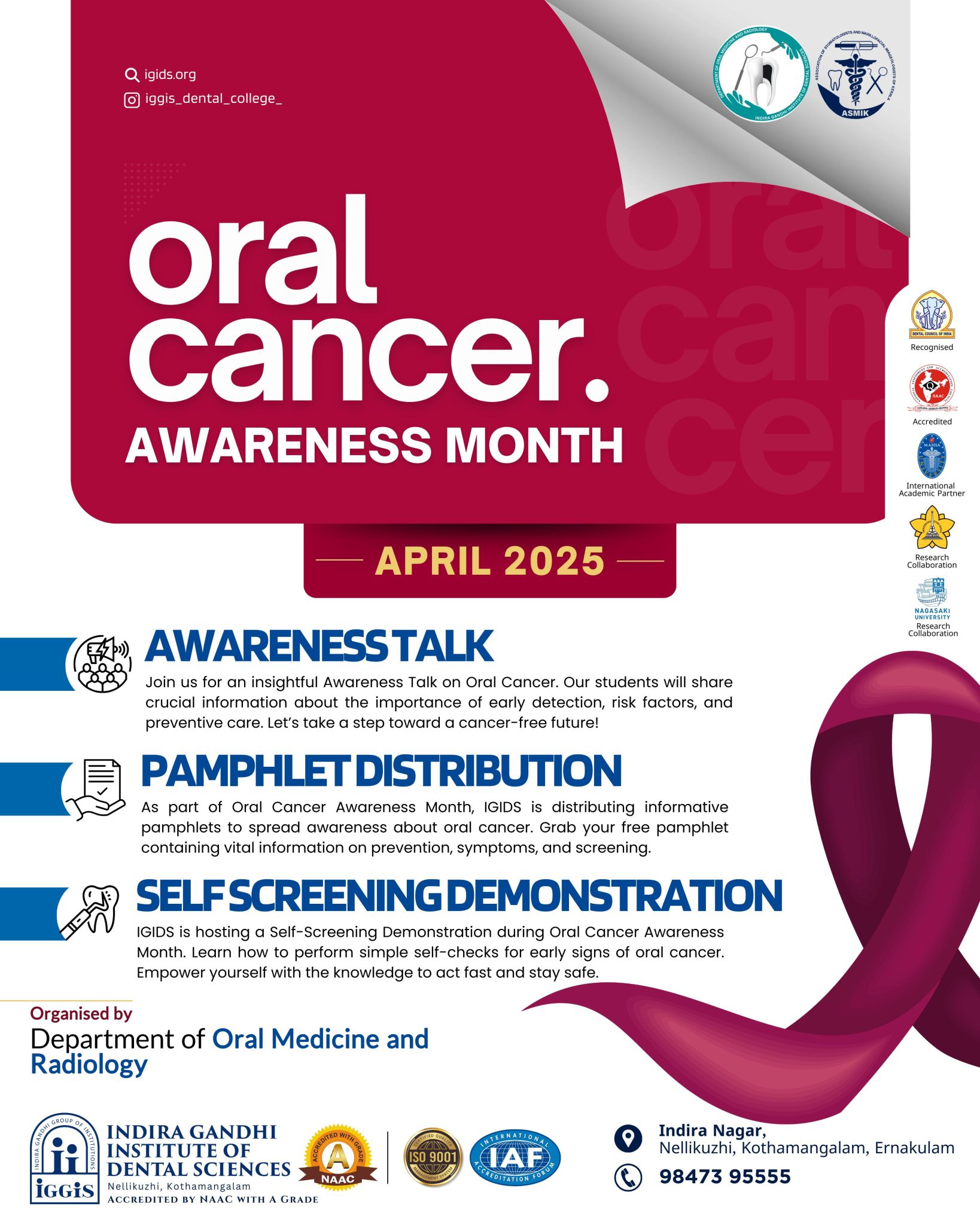 INDIRA GANDHI INSTITUTE OF DENTAL SCIENCES – Step To Future